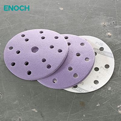 China 80 Grit 180 Grit 400 Grit Hook And Loop Automotive Sandpaper Auto Body Shop Automobile Body Paint for sale