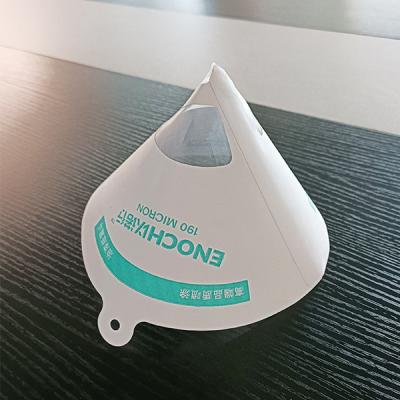 China White Wide Mouth Automotive Paper Funnel For Oil Filter for sale