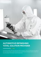 China Accurate Color Matching Vehicle Refinishing Solution with Smooth And Glossy Finish for sale