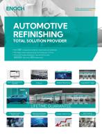 China Supply Chain Of Refinishing Paint Auxiliary Car Paint Refinish Total Solution System For Bodyshop Paint Refinishing Job for sale