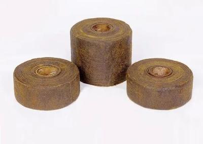 China Brown Petrolatum Tape with 10M Roll Length and 1.1-1.2mm Thickness for Corrosion Protection for sale