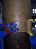 China Marine Petrolatum Paste for Underwater Application with AWWA C 217 Standard and 75°C Temperature Resistance for sale