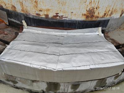 China Unique cost-effective Visco Elastic Wrap with Non-woven backing for Tank plate Corrosion Protection for sale