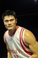 China Customizable Life Size Wax Sculptures For Super Star Yao Ming for sale