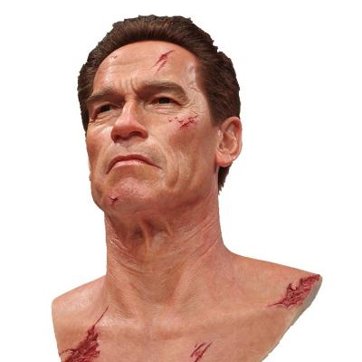 China Custom Made Celebrity Wax Figures Bust Silicone Human Size For Home Decoration for sale
