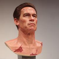 China Custom Made Celebrity Wax Figures Bust Silicone Human Size For Home Decoration for sale