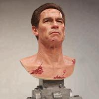 China Custom Made Celebrity Wax Figures Bust Silicone Human Size For Home Decoration for sale