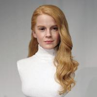 China High Lifelike Fine Jewelry Display Mannequins Female Life Size Bust Wax Figure for sale