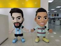 China Customized Fiberglass Outdoor Anime Resin Statue Shop Furniture Display 120cm for sale