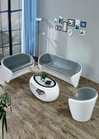 China Customized Home Decor Sculptures Leisure Furniture Fiberglass Coffee Table ISO9001 for sale