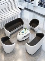 China Customized Home Decor Sculptures Leisure Furniture Fiberglass Coffee Table ISO9001 for sale