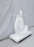 China ODM Home Decor Sculptures Fiberglass Musician Life Size Statues Ornament  ISO9001 for sale