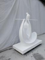 China ODM Home Decor Sculptures Fiberglass Musician Life Size Statues Ornament  ISO9001 for sale