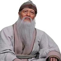 China Chinese Old Man Wax Sculptures Handmade Life Size High Simulate Actress Wax Statue for sale