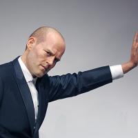 China Movie Star Jason Statham Figure Super Realistic Silicone Life Size Wax Statues ODM for sale