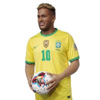 China Brazil Famous Soccer Star Neymar Wax Figure Statue For Museum Display for sale