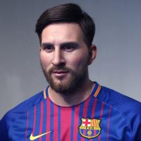 China Custom Soccer Player Lionel Messi Wax Figure Silicone Statue For Display for sale