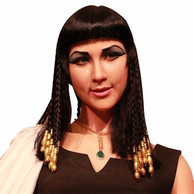 China Handmade Simulation Hyper Realistic Statue Elegent Human Wax Figure For Art Museum for sale
