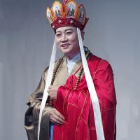 China Tripitaka Xuanzang Wax Sculptures Buddhist Monk Life Size Wax Figure Silicone for sale