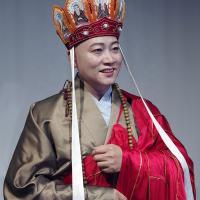 China Tripitaka Xuanzang Wax Sculptures Buddhist Monk Life Size Wax Figure Silicone for sale