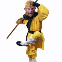 China Mythology Character Wax Figure 1:1 Life Size Sun Wukong Silicone Sculpture for sale