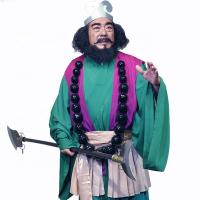 China Novel Character Sha Wujing Wax Sculptures Clay Super Realistic 178cm for sale