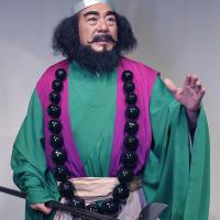 China Novel Character Sha Wujing Wax Sculptures Clay Super Realistic 178cm for sale