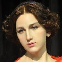 China Phryne Hyper Realistic Wax Sculptures Silicone For Art Museum for sale