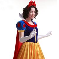 China Animation Character Elegant Realistic Wax Figures Snow White Sculpture 67.7inch for sale