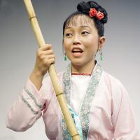 China Handmade Customized Chinese Traditional silicone statue Wax figure for Liu san jie for sale