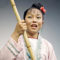 China Handmade Customized Chinese Traditional silicone statue Wax figure for Liu san jie for sale