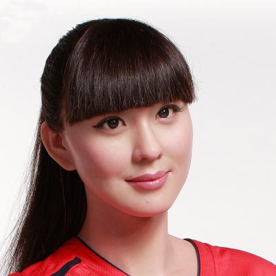 China Pretty Girl Custom Wax Statue LifeSize Volleyball Player Silicone Wax Statue 71.6 Inch for sale