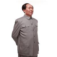 China Chairman Mao Celebrity Wax Figures Customized Historical Silicone Human Clay Sculpture for sale