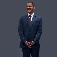 China Barack Obama President Wax Figures International Influential LifeSize Silicone for sale