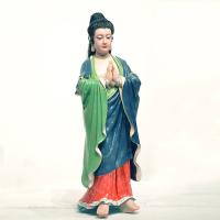China Small Chinese Buddha MINI Guanyin Silicone Wax Figure for sale