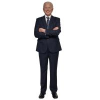China Celebrities Joe Biden Wax Sculpture Silicone Statues For Museum for sale