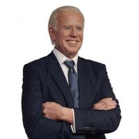 China Celebrities Joe Biden Wax Sculpture Silicone Statues For Museum for sale