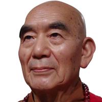 China Temple Buddhism Silicone Statue Realistic Life Size Wax Figure Monk for sale
