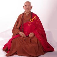 China Temple Buddhism Silicone Statue Realistic Life Size Wax Figure Monk for sale