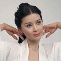China Life Size Ancient Famous Female  Xishi Silicone Sculptures Wax figure for sale