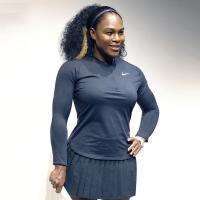 China Handmade 175cm Height Serena Williams Life Size Silicone Statue Wax Figure for sale