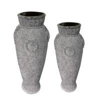 China Creative European FRP Flower Pots Indoor Tall Fiberglass Planters Retro Design Vases for sale
