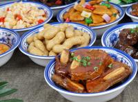 China OEM Plastic Simulated Chinese Food Model Made Fake Dishes For Stage Display for sale