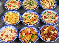 China OEM Plastic Simulated Chinese Food Model Made Fake Dishes For Stage Display for sale