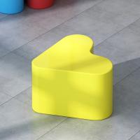 China Creative Fiberglass Heart Shaped Seat Outdoor Living Room Lounge Chair 55*45cm for sale