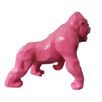 China Custom Creative Resin Orangutan Garden Statue Animal Fiberglass Sculpture for sale