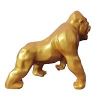 China Custom Creative Resin Orangutan Garden Statue Animal Fiberglass Sculpture for sale