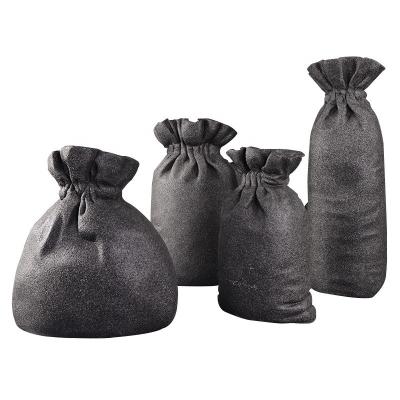 China Modern Garden Flower Pot Ornaments Fiberglass Lucky Bag Kits Home 71*43*100cm ISO9001 for sale