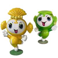 China Leaves Image Fiberglass Garden Statues / Outdoor Landscape FRP Animal Statue for sale
