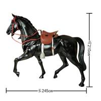 China Fiberglass Resin Horse Statue Pegasus ODM Cartoon Animal Statue Decoration for sale